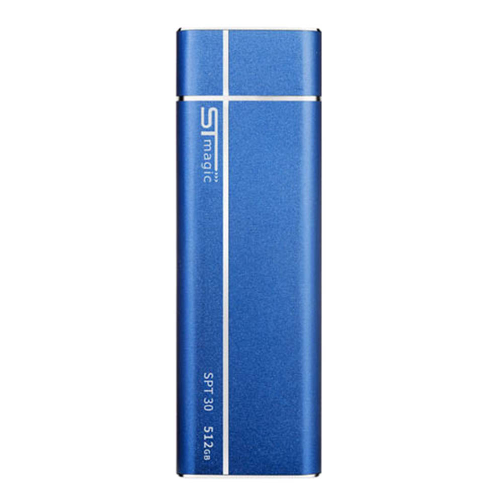 STmagic SPT30 512G Mini Portable M.2 SSD Blue