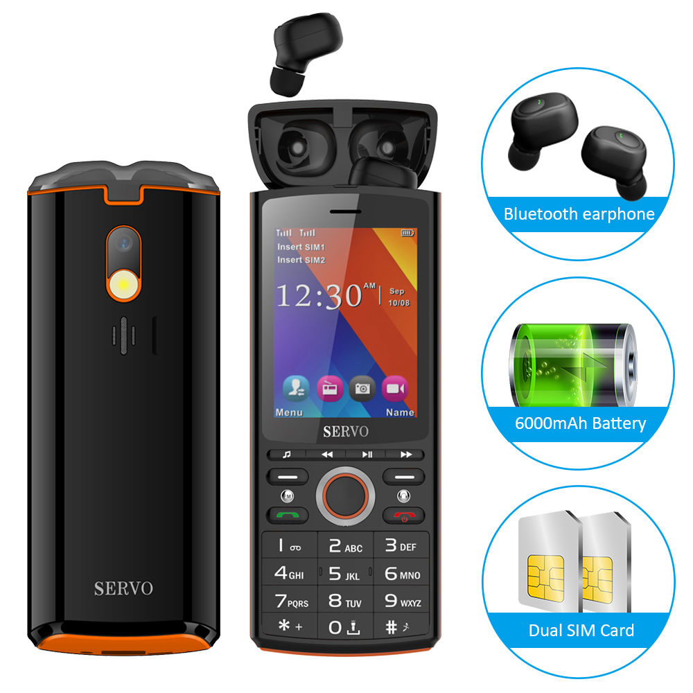 SERVO R25 2.8 Inch Mobile Phone Black