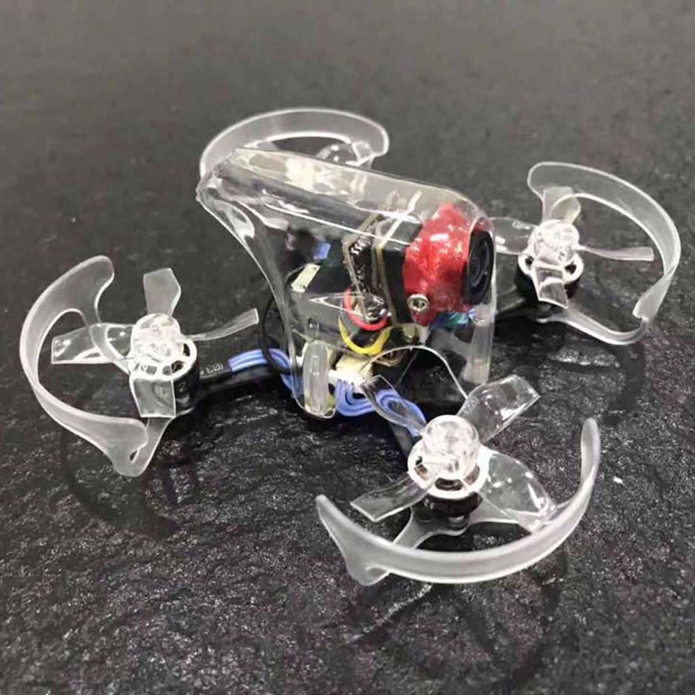 TransTec Attack66 Tiny FPV Racing Drone PNP Transparent