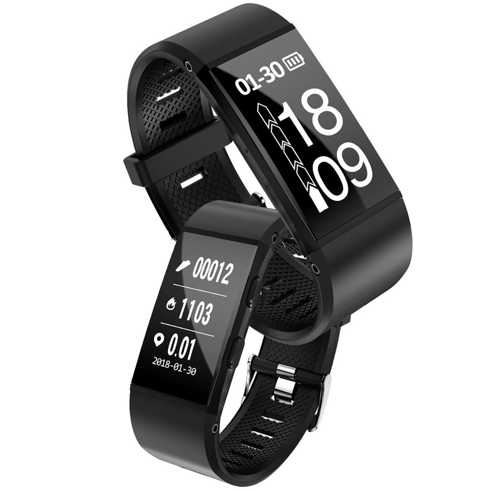Makibes GT11 Smart Bracelet 0.96 Inch OLED Screen Black