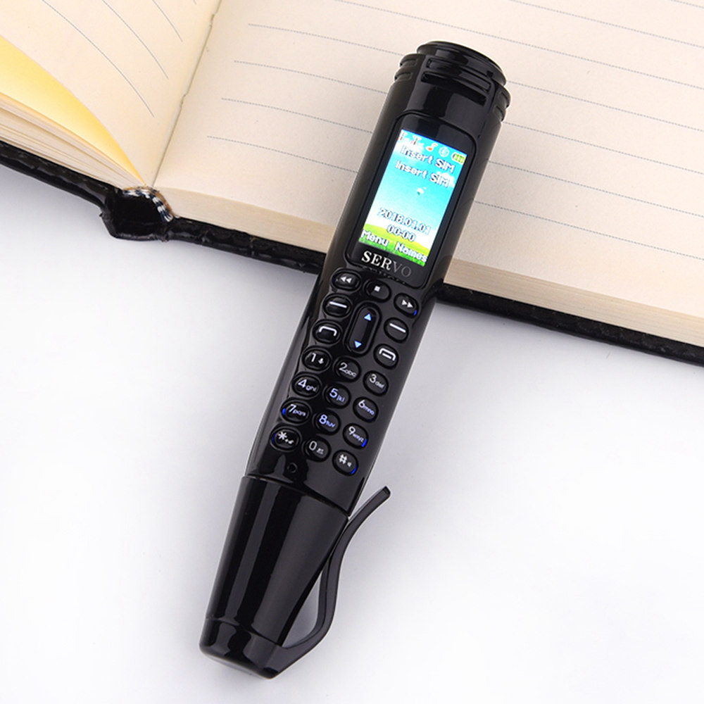 SERVO K07 0.96 Inch Mini Card Phone Black