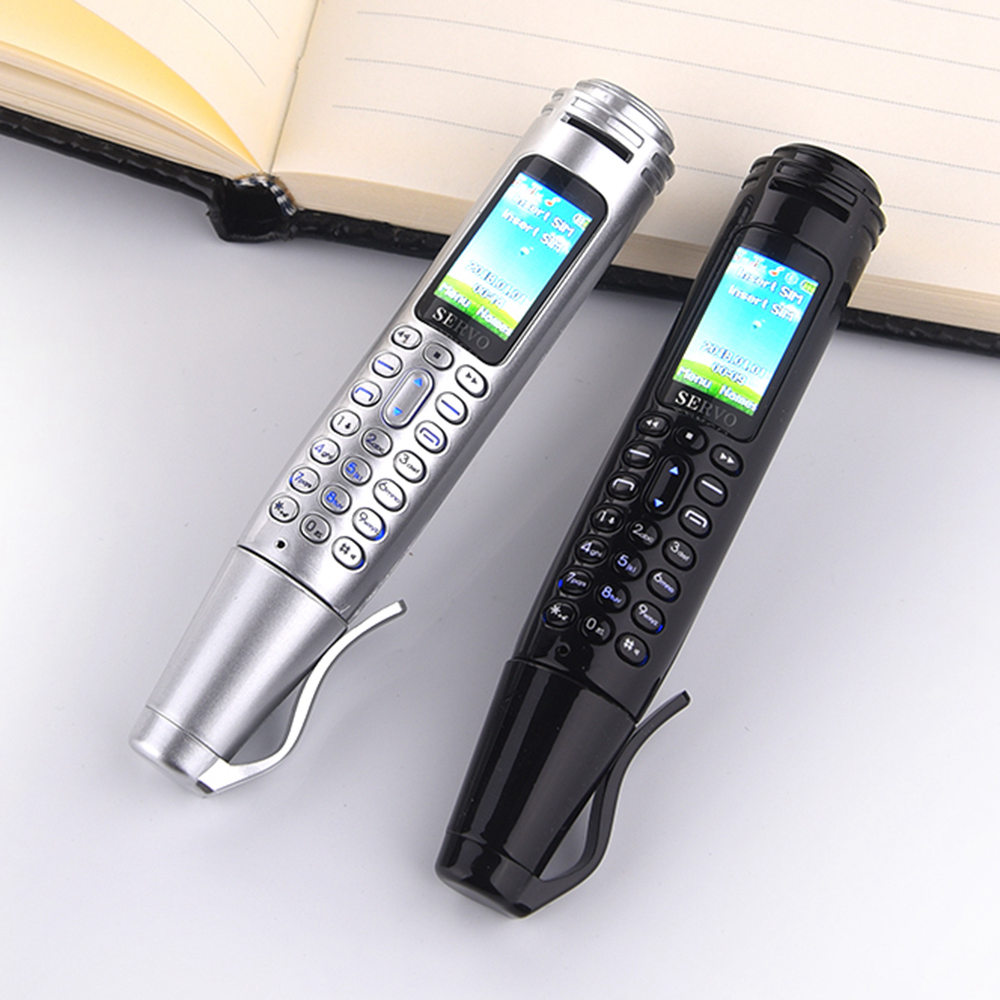 SERVO K07 0.96 Inch Mini Card Phone Black