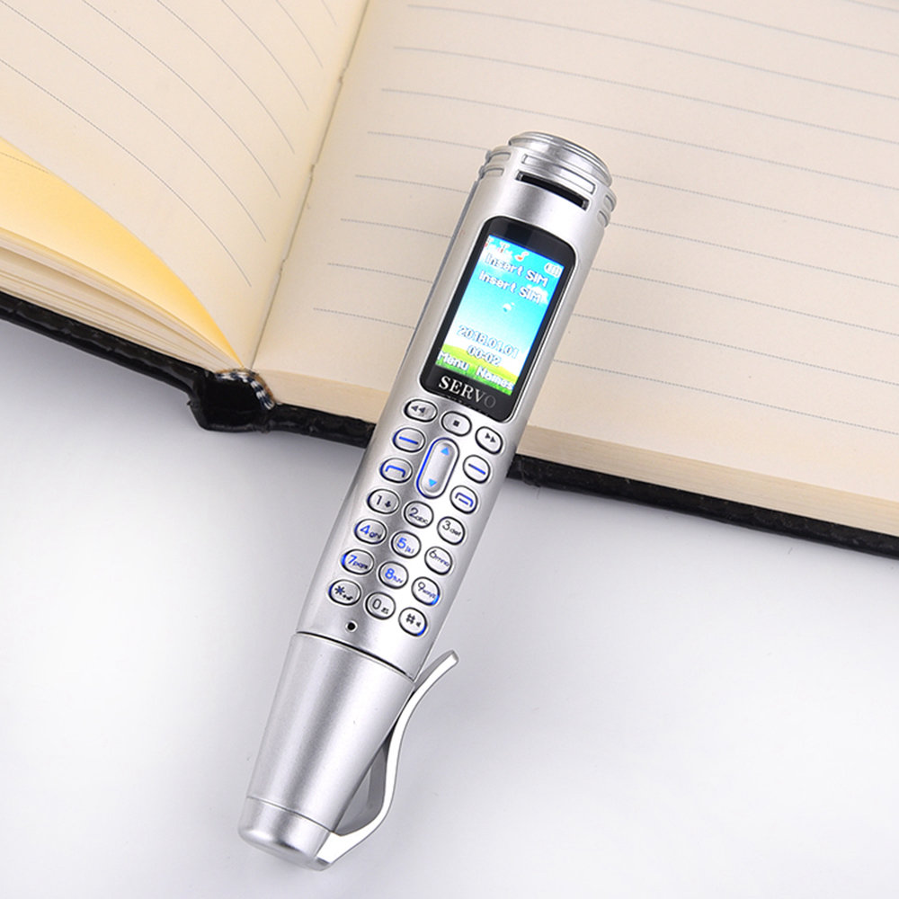 SERVO K07 0.96 Inch Mini Card Phone Silver