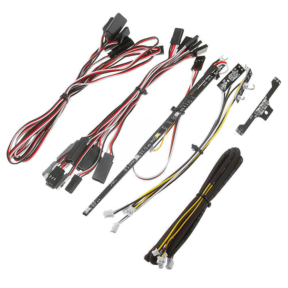 HG RC Car Spare Parts LED Light IC Mainboard Set