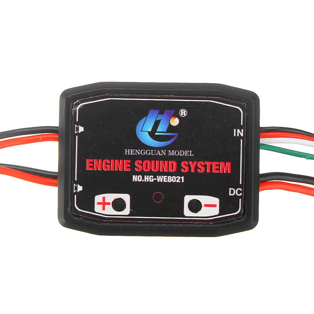 HG RC Car Spare Parts WE8021 Engine Sound System