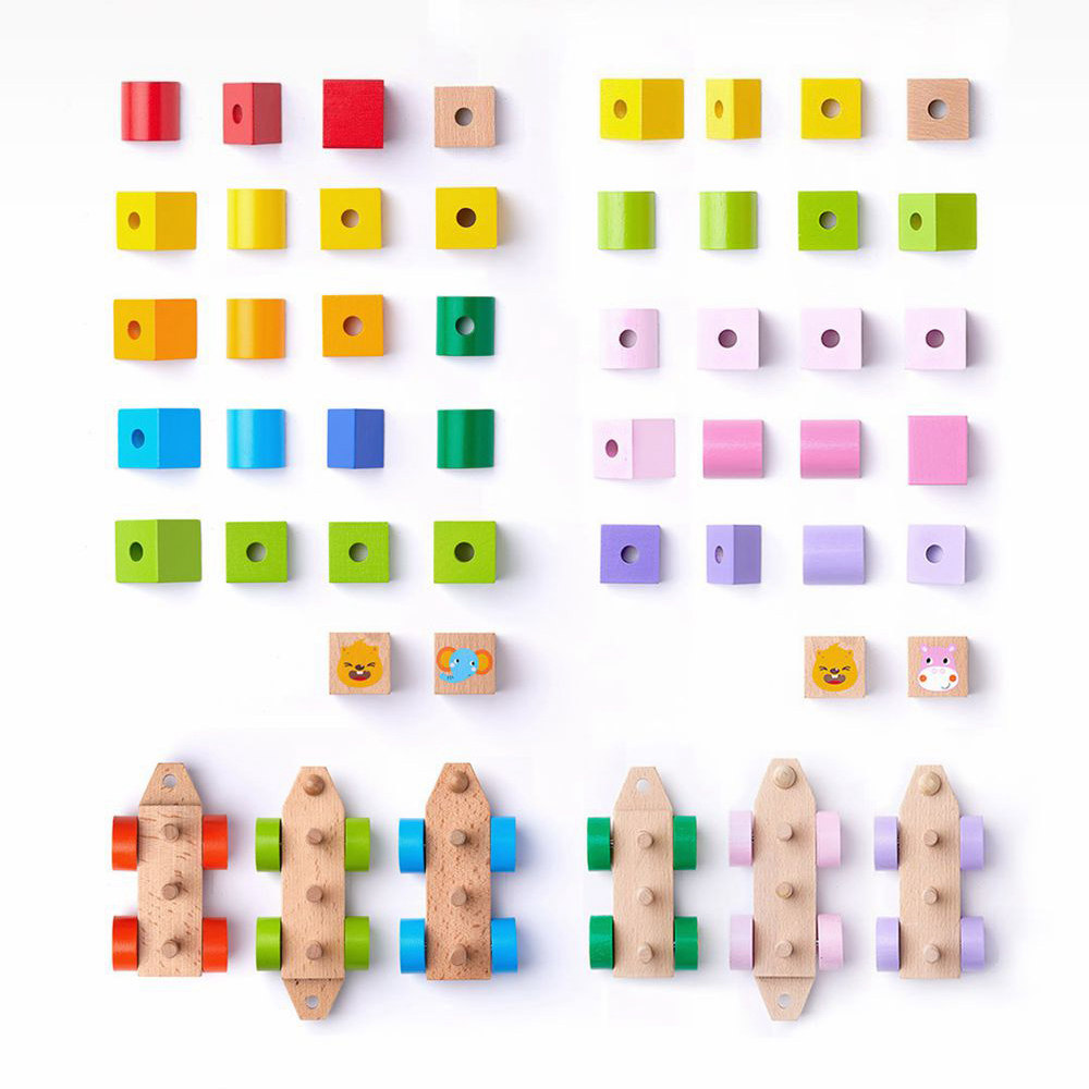 Xiaomi Beva Train Building Blocks Puzzle Toy Version B