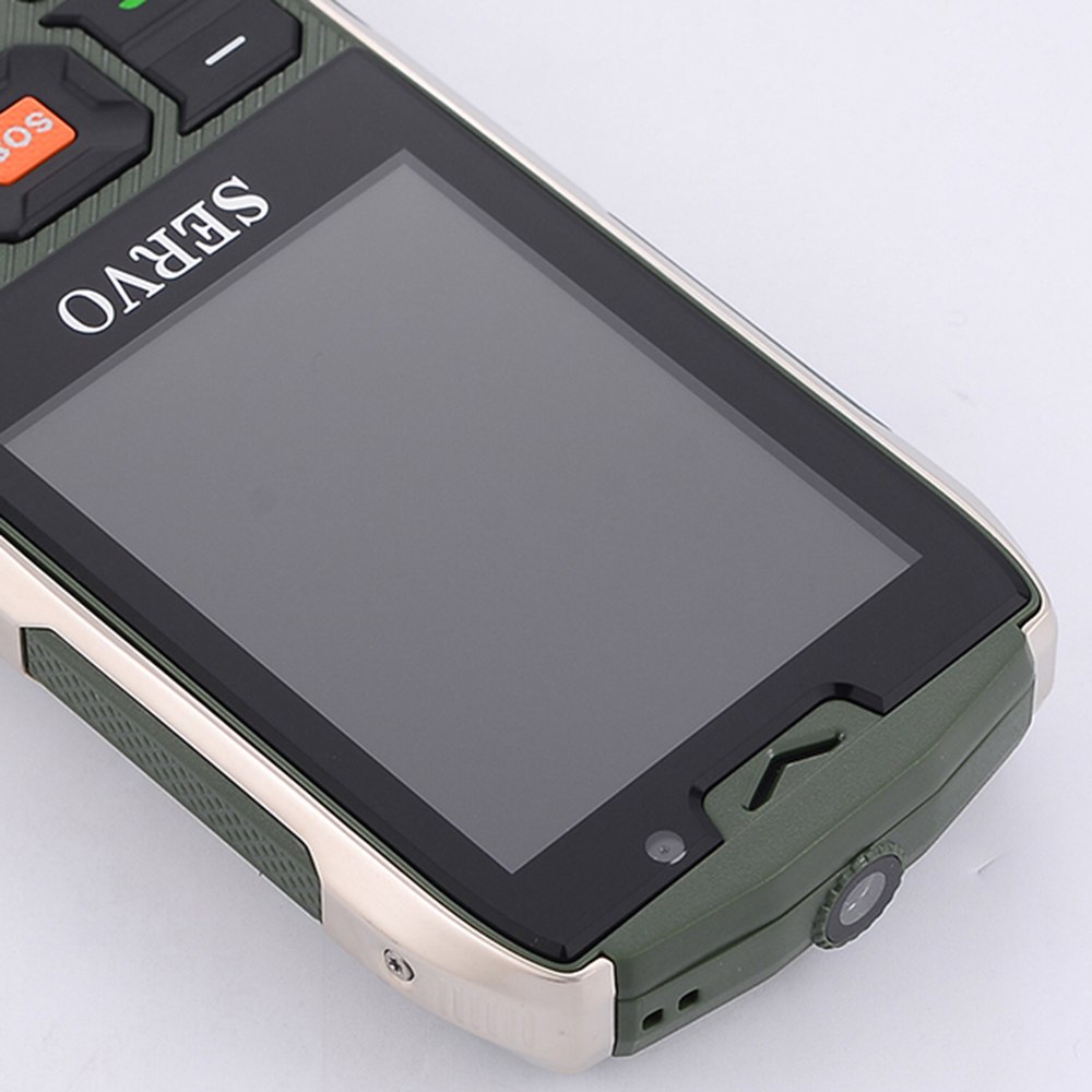 Servo H8 2.8 inch Four Sim Cards Mobile Phone Green