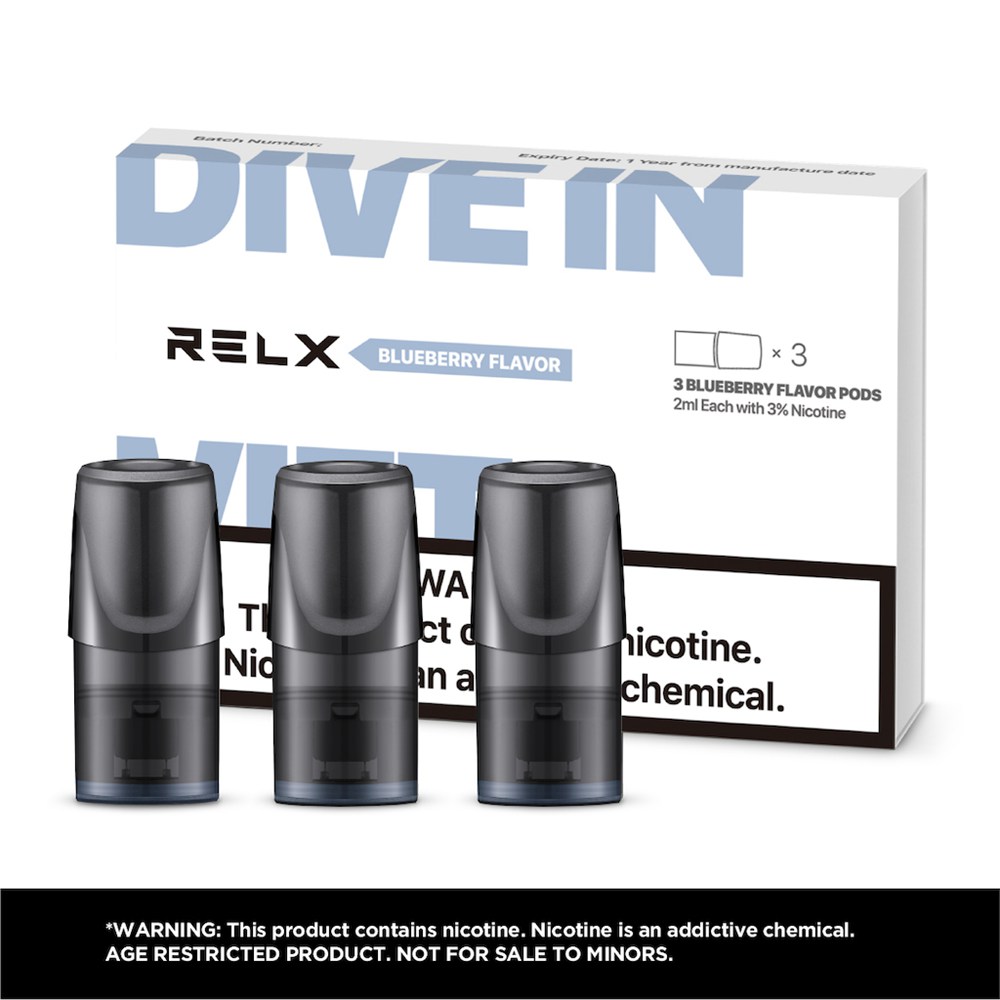 Replacement E-liquid for RELX E-Cigarette Blueberry