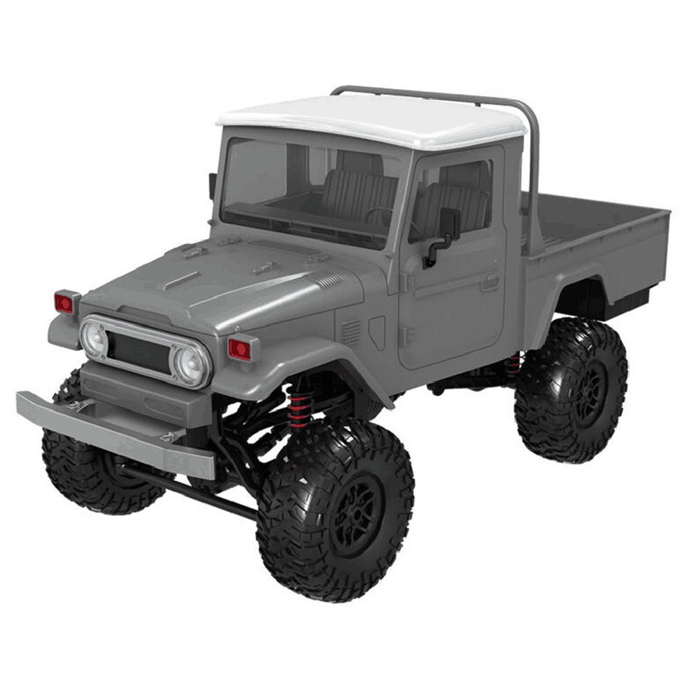 MN Model MN-45 RC Car with LED Light RTR Silver