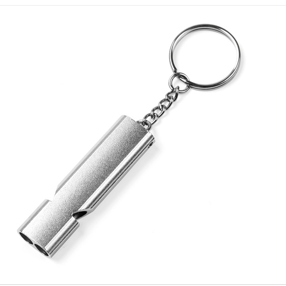 Aluminum Alloy Double Tubes Whistle