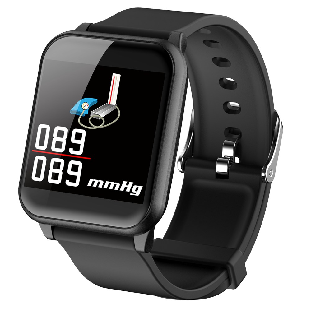 Makibes B02 Smartwatch Blood Pressure Color UI Wristband Black