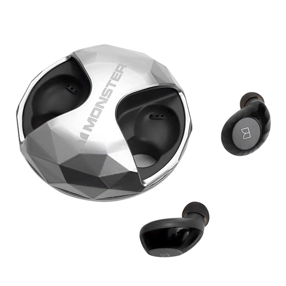 Monster AirLinks TWS Bluetooth 5.0 Earbuds Black