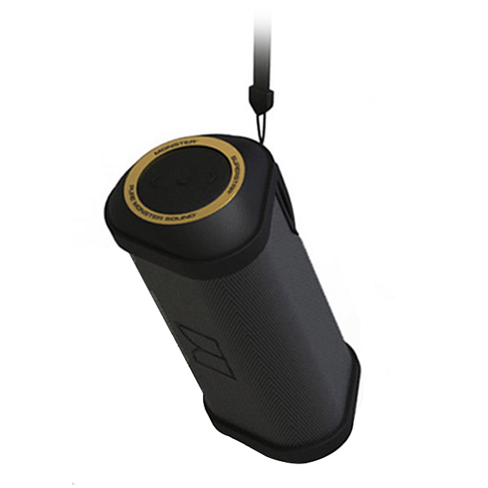 Monster FireCracker Portable Bluetooth Speaker Black