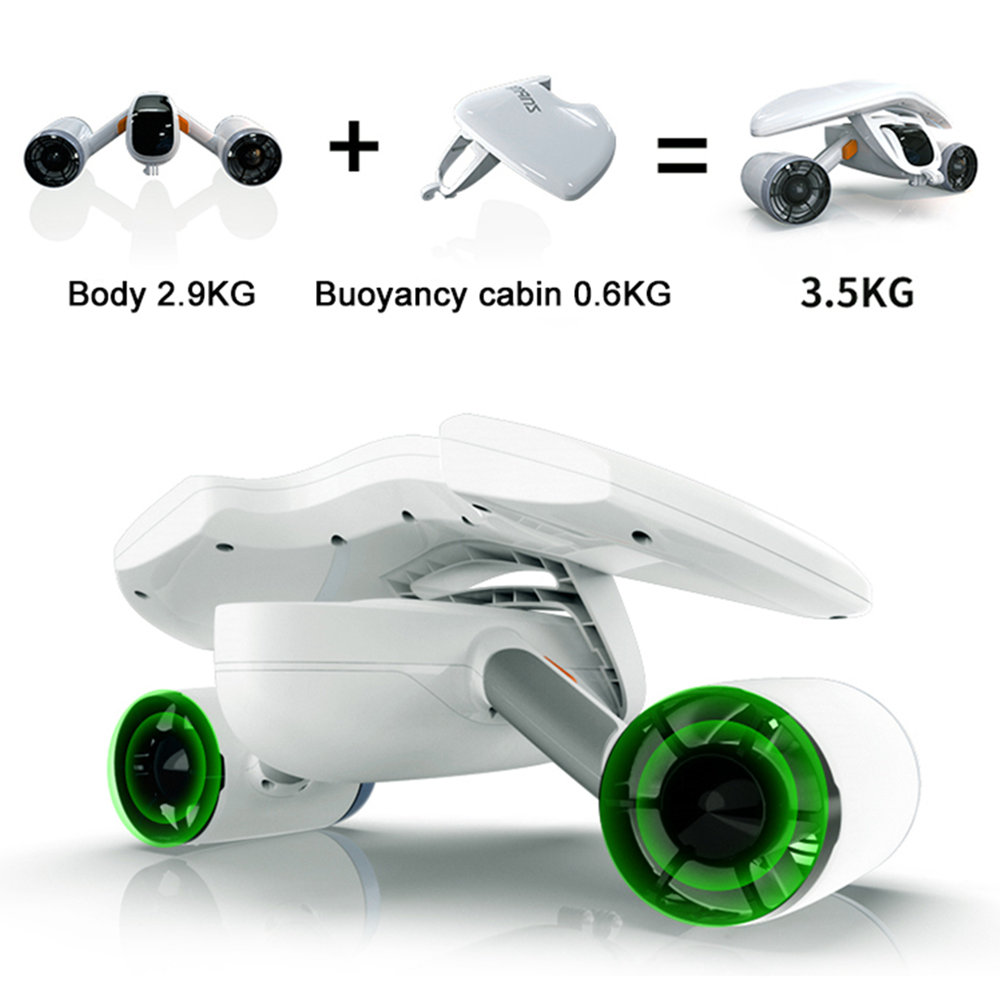 SUBLUE White Shark Mix 520W Electric Motor Diving Underwater Scooter