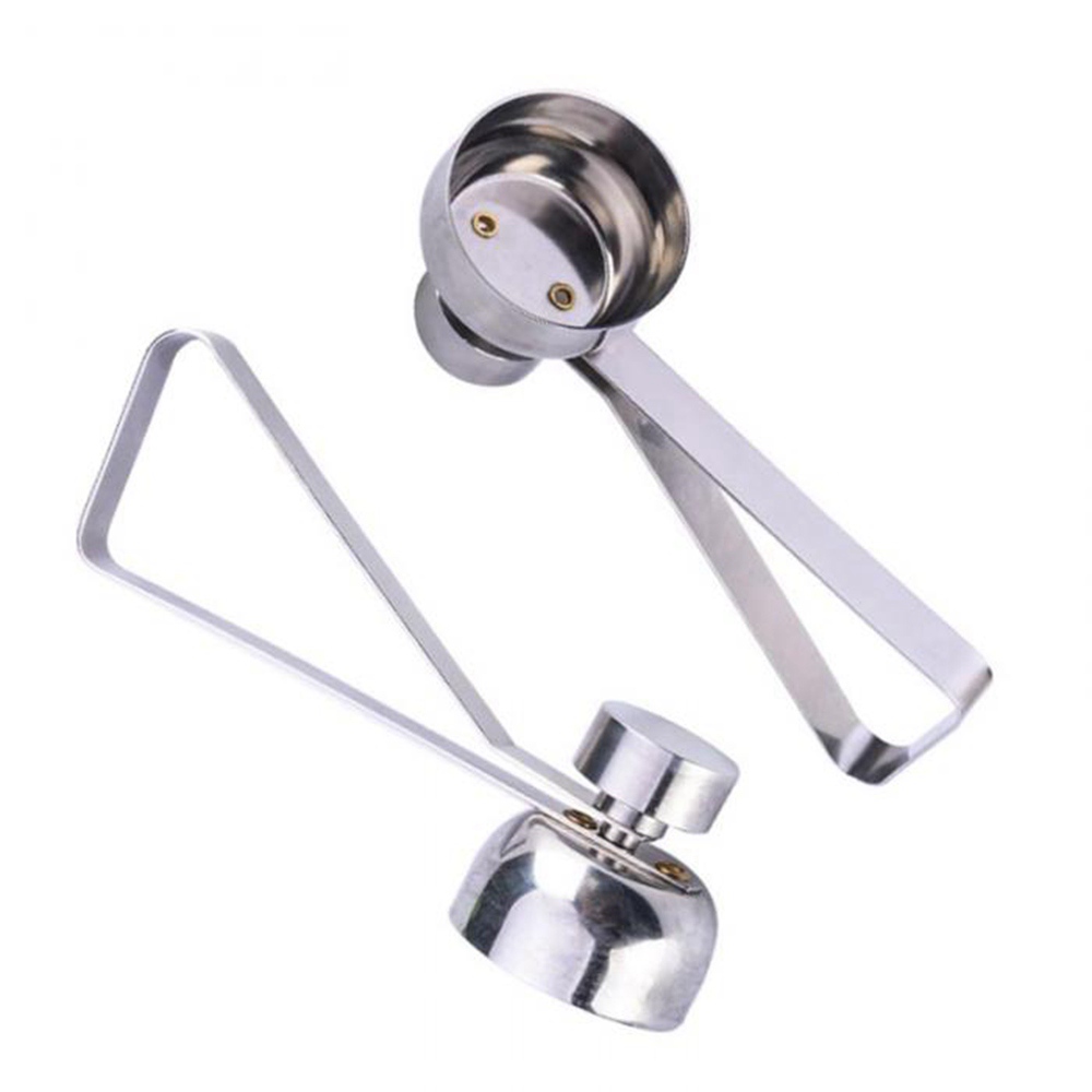 Stainless Steel Egg Topper Silver