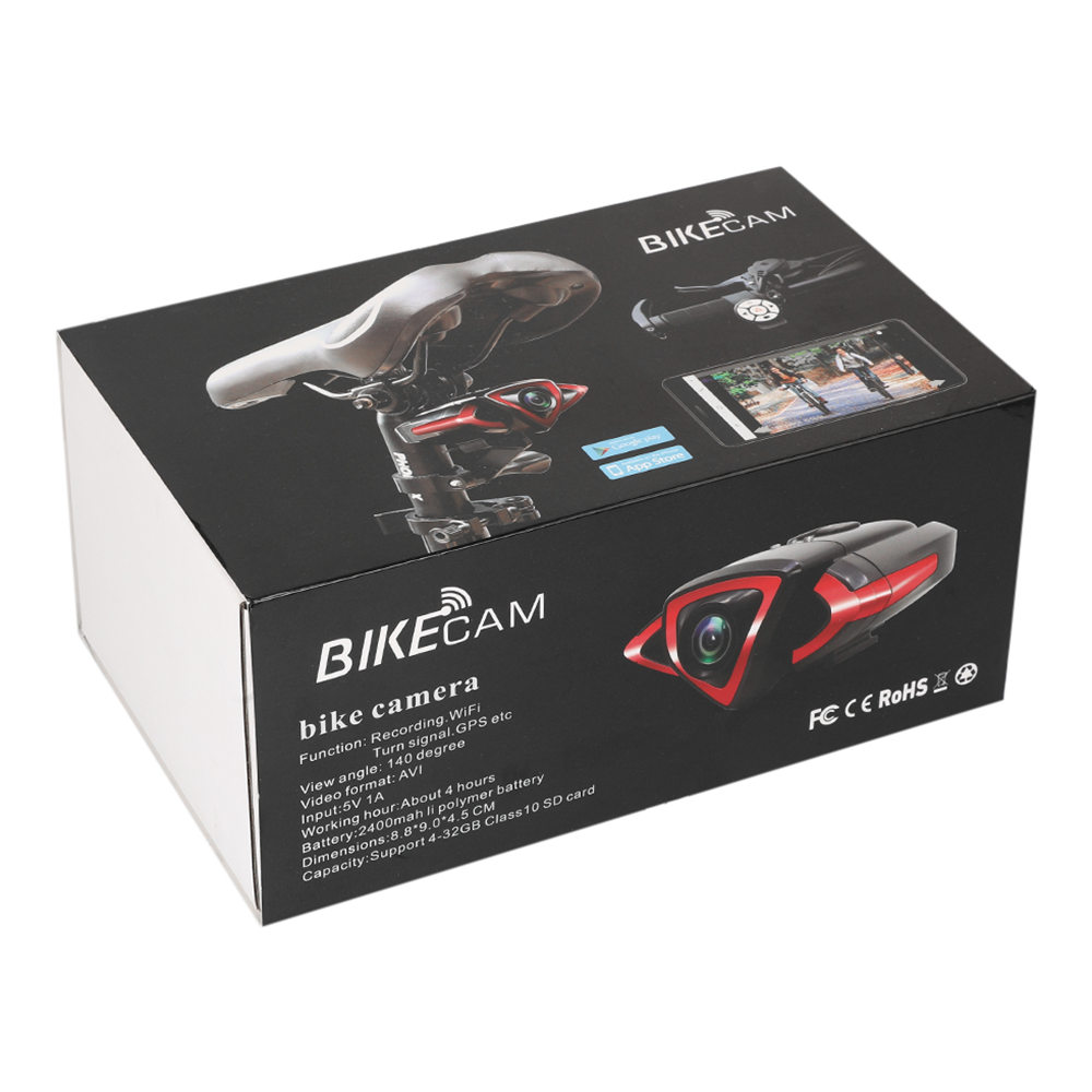 Portable Waterproof 1080P Bicycle DVR