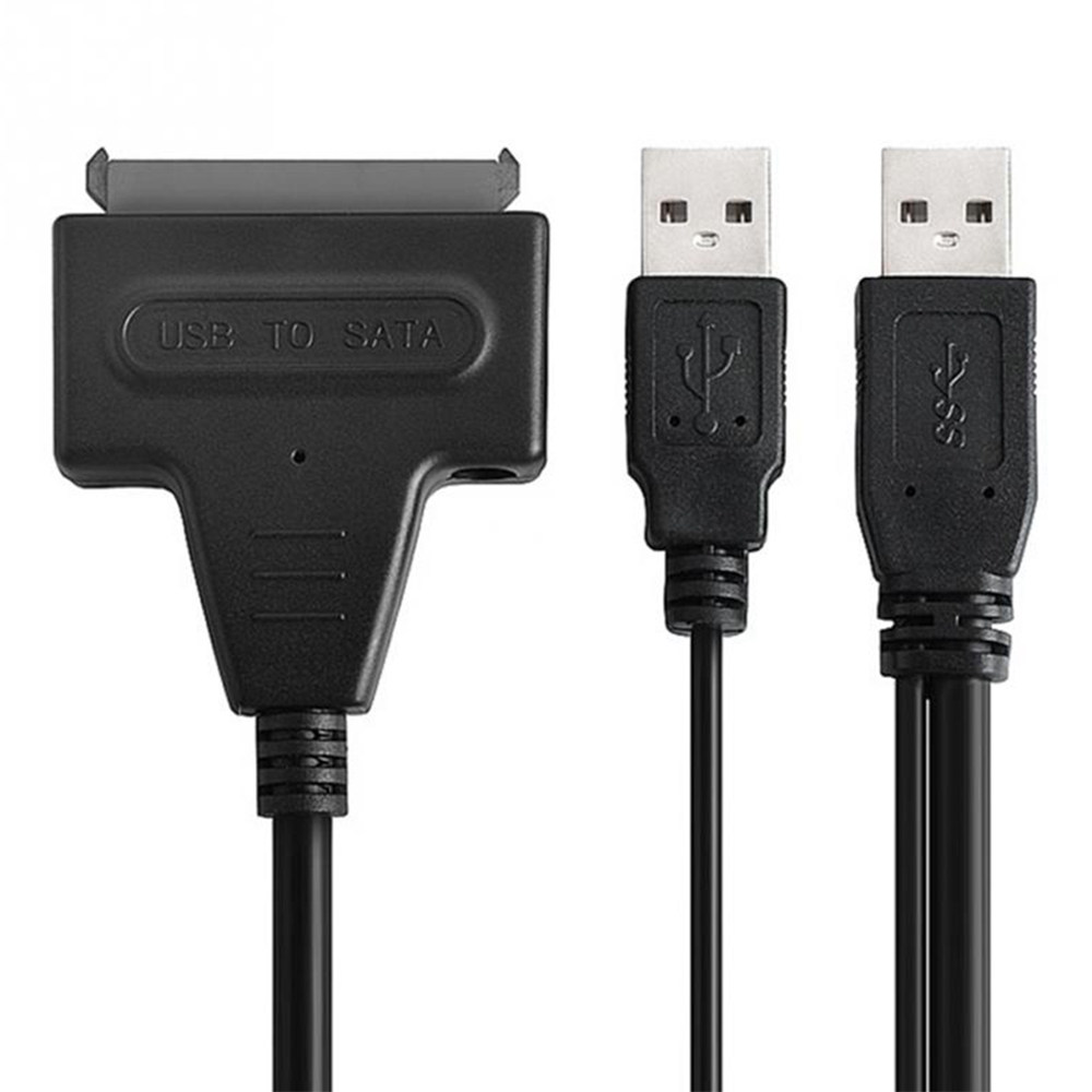 Computer Hard Driver Connection Cables ATA Adapter Black