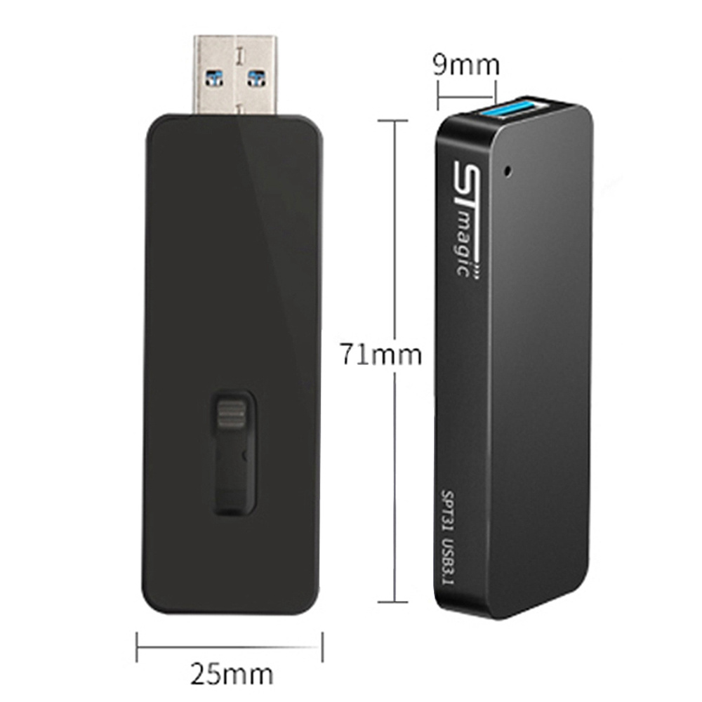 STmagic SPT31 360GB Mini Portable M.2 SSD Gray