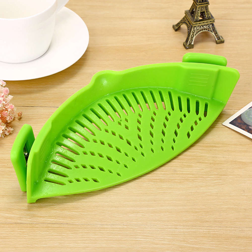 Vegetable Pot Side Water Drainer Green