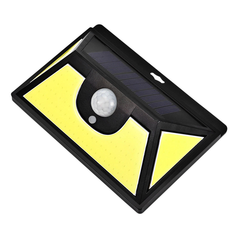 COB 102 LED Solar Lamp Motion Sensor Light Black