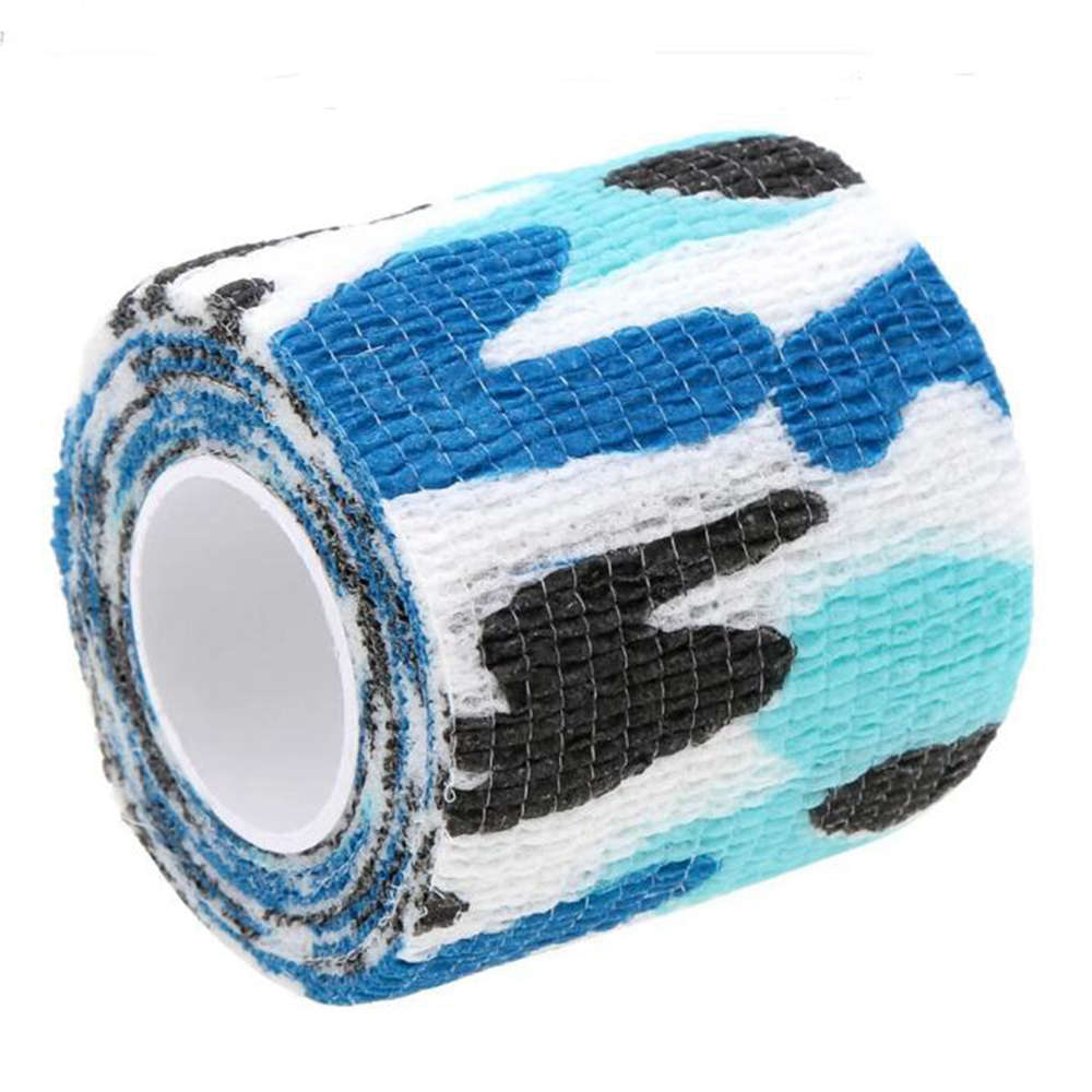 Reusable Wrap Elastic Stealth Tape Blue Camouflage