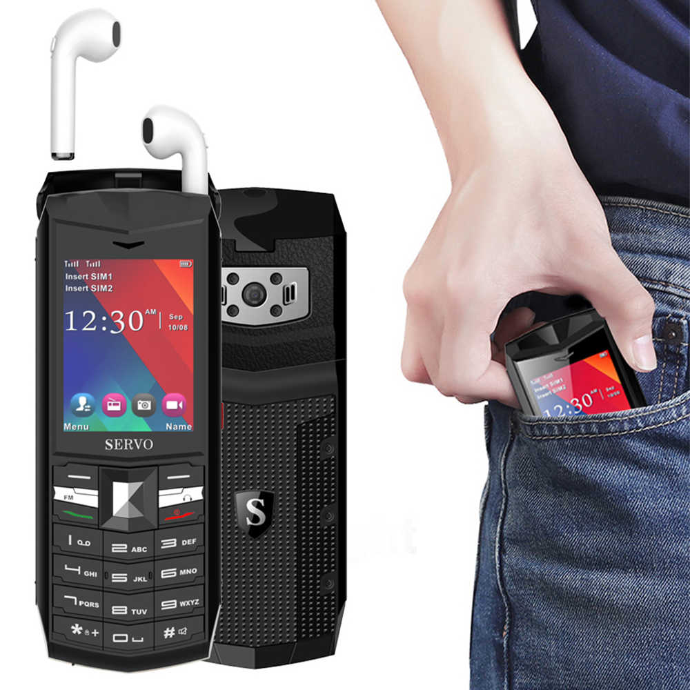 SERVO R26 2.4 Inch Mobile Phone Black