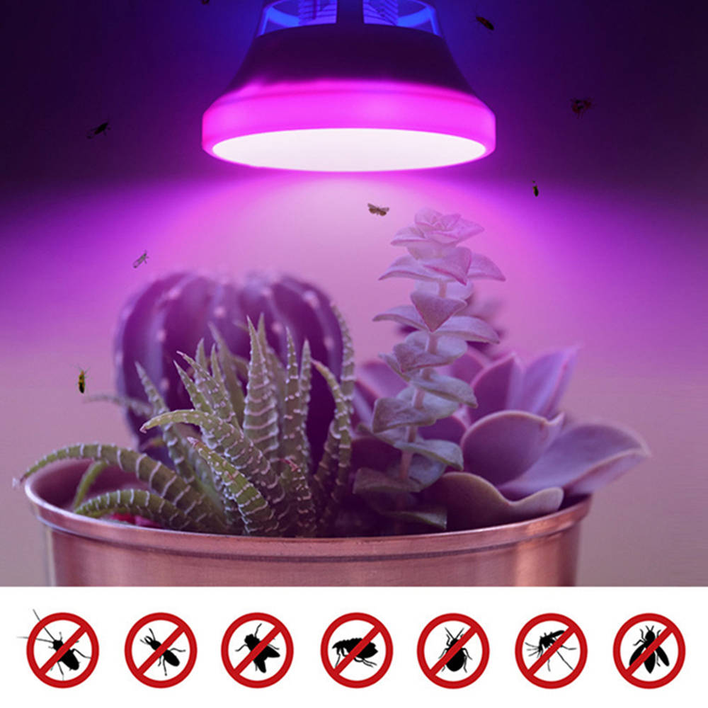 E26 LED Mosquito Trap Lamp Black