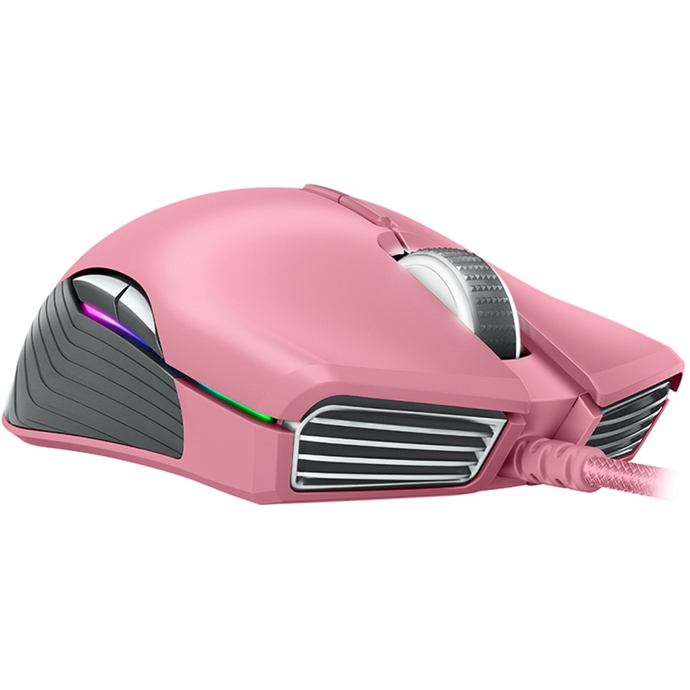 Razer Lancehead Wired Gaming Mouse Buttons Ambidextrous Quartz Pink