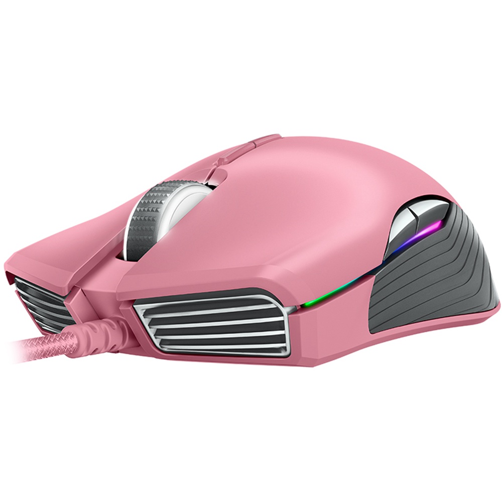 Razer Lancehead Wired Gaming Mouse Buttons Ambidextrous Quartz Pink