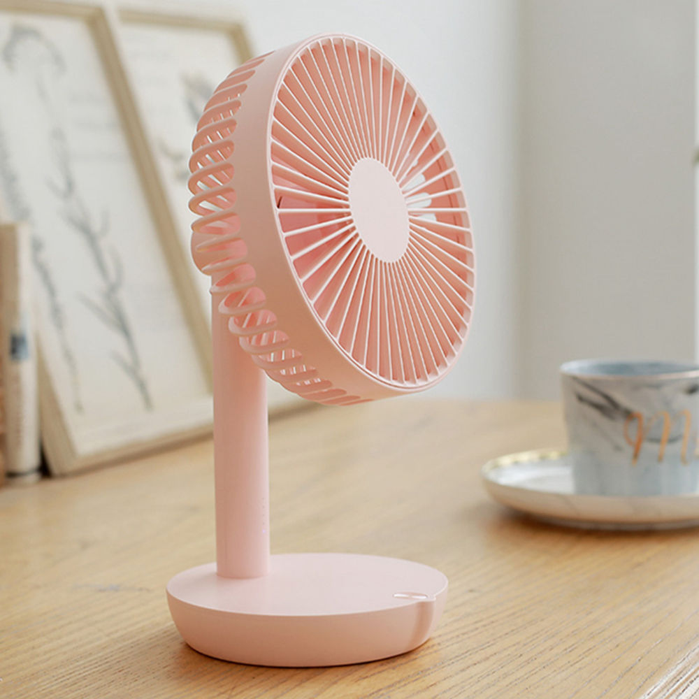 USB Fan Mini Portable Desk Fan Pink