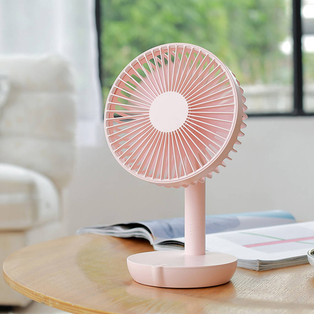 USB Fan Mini Portable Desk Fan Pink