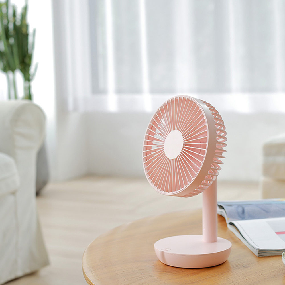 USB Fan Mini Portable Desk Fan Pink