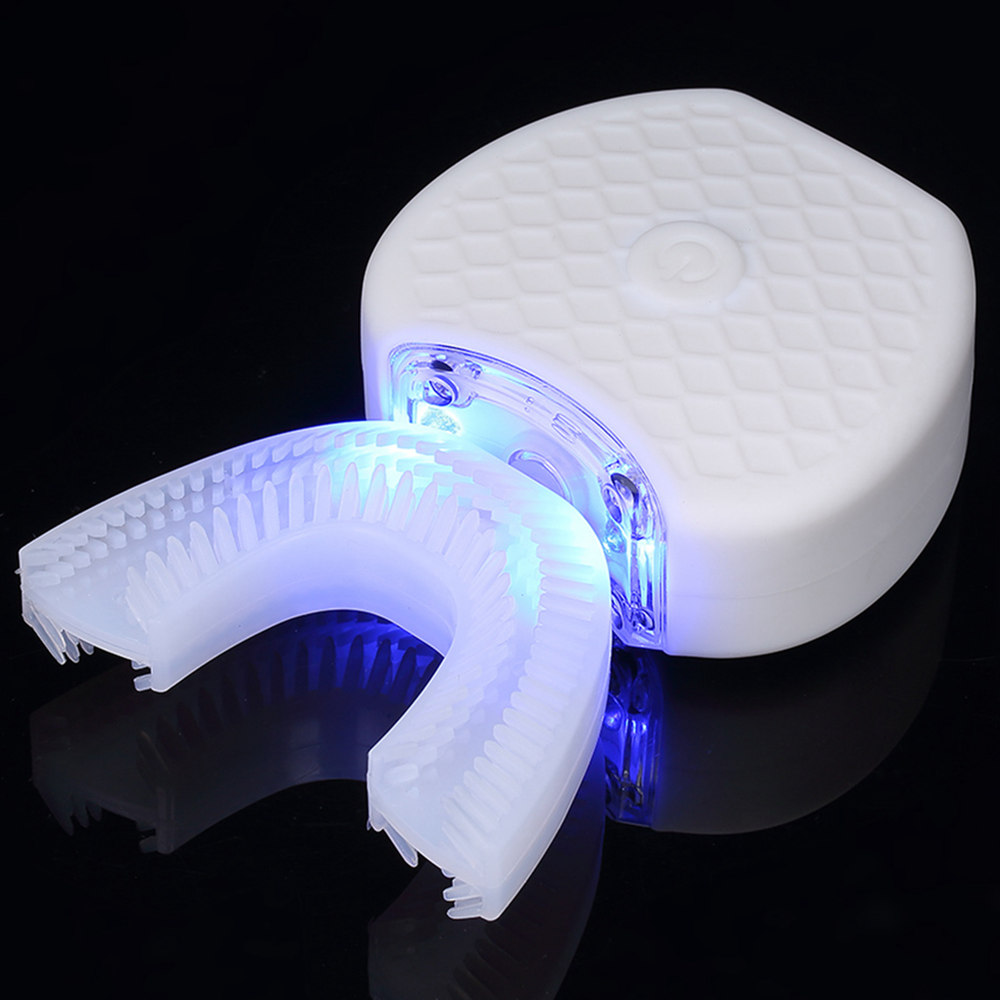 U Type Automatic Sonic Electric Toothbrush White