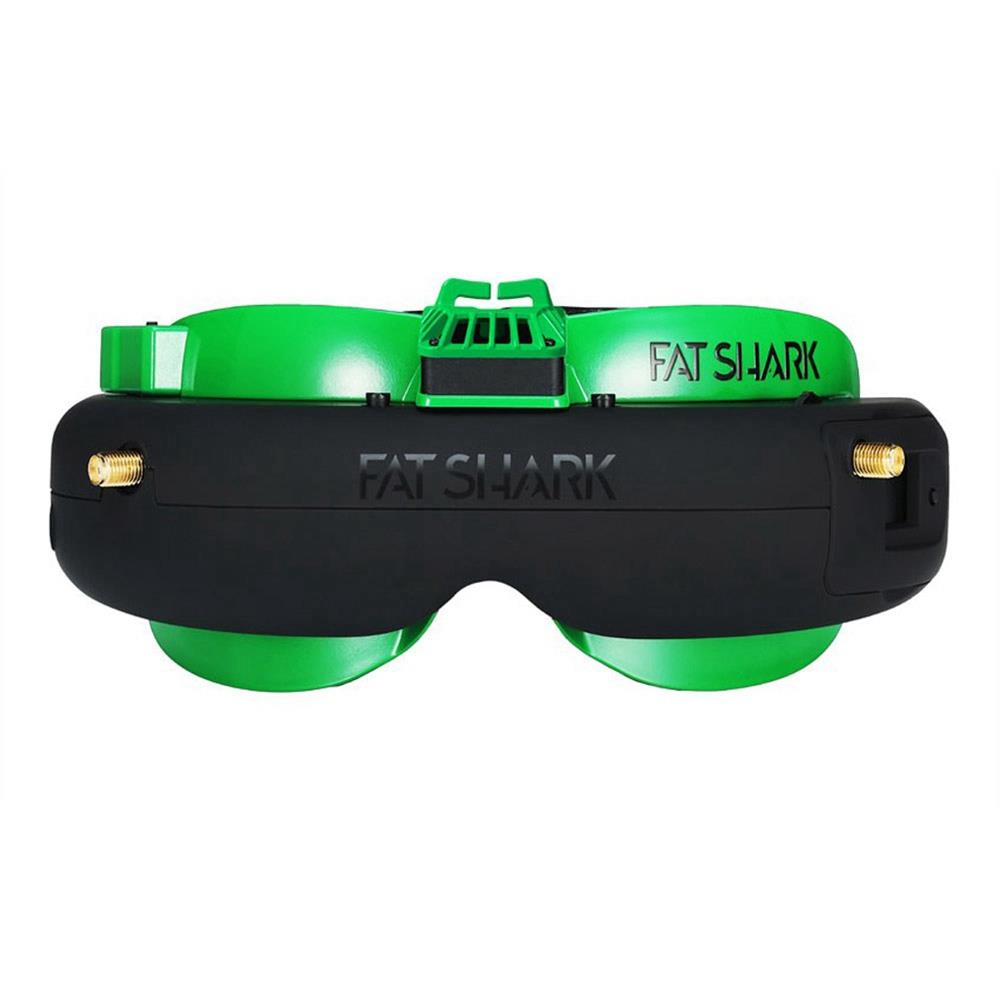 Fat Shark FSV1049 Attitude V5 OLED Headset FPV Goggles Green and Black