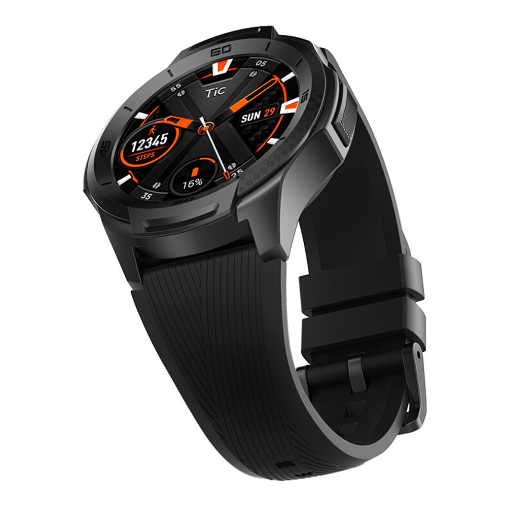Ticwatch S2 Sports Smartwatch Wear OS by Google Black