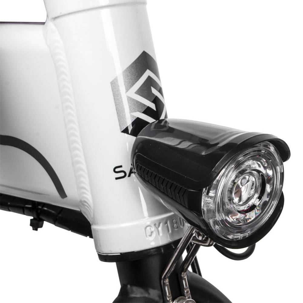 Samebike YINYU14 Smart Folding Moped Bike 250W Motor Max 30km White