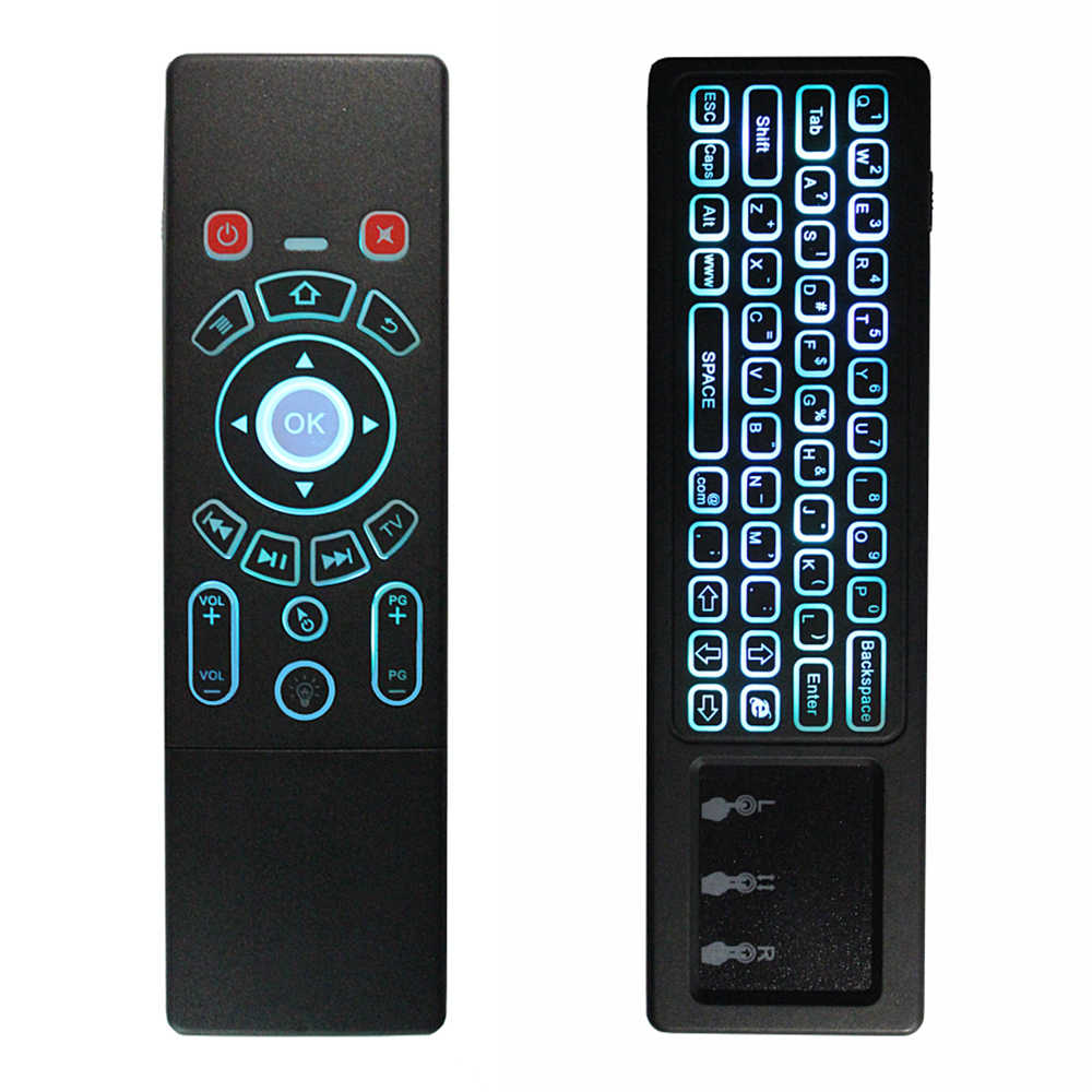 T6 Air Mouse with Wireless Keyboard Black