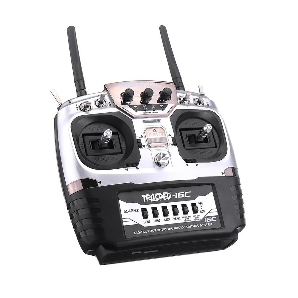 HG YK002 2.4G 16CH Dual Antenna Climbing RC Car Radio Remote Control