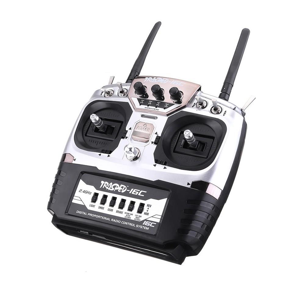 HG YK002 2.4G 16CH Dual Antenna Climbing RC Car Radio Remote Control