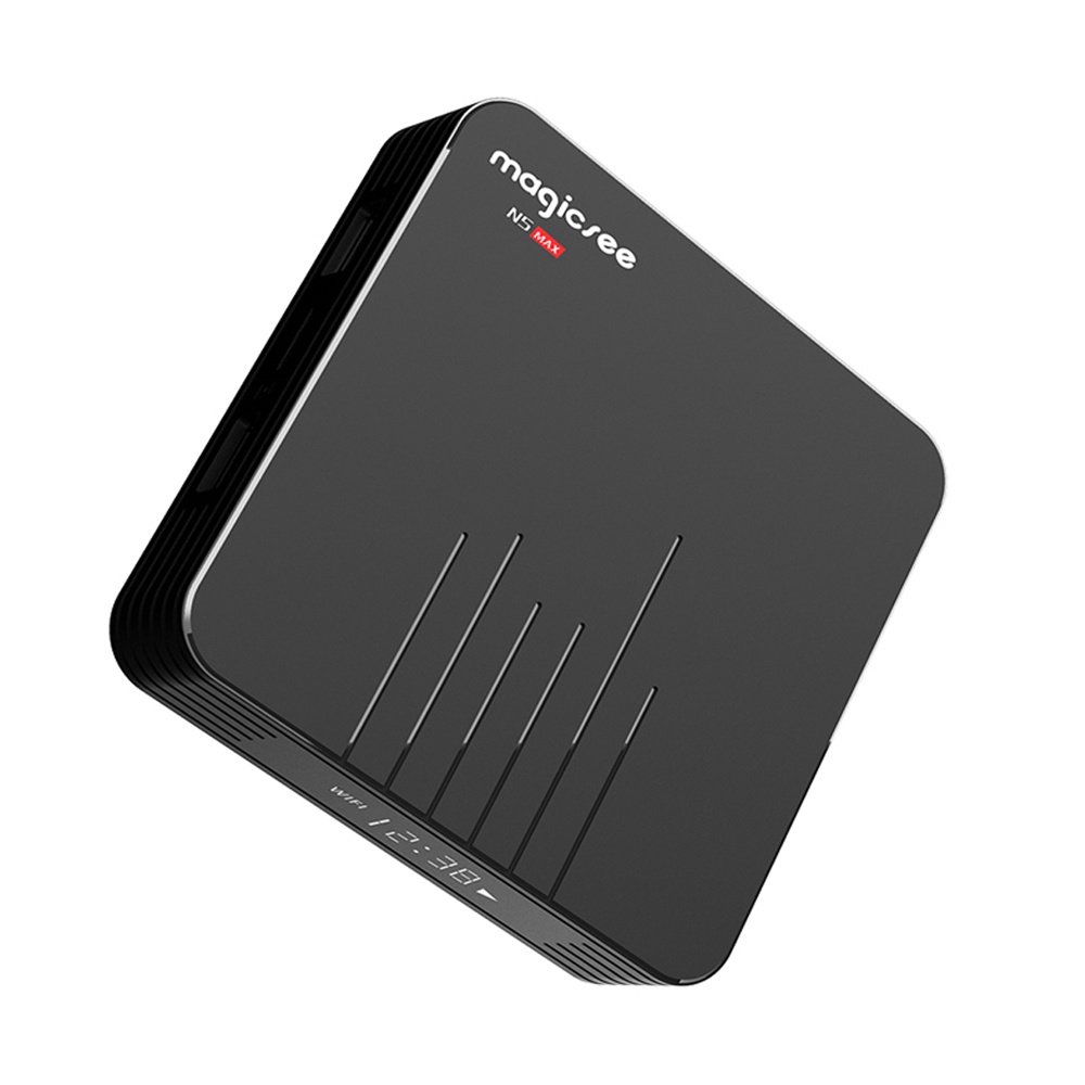 MAGICSEE N5 MAX TV BOX S905X2 2G/16G 2.4G+5G WIFI Bluetooth Black