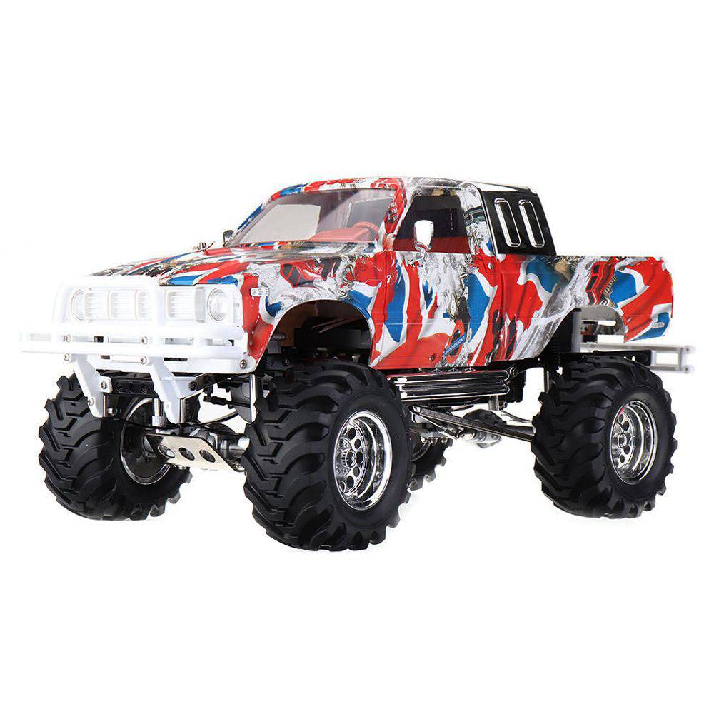HG P407 1:10 2.4G 4WD Brushed Metal Off-road Climbing Truck RC Car RTR