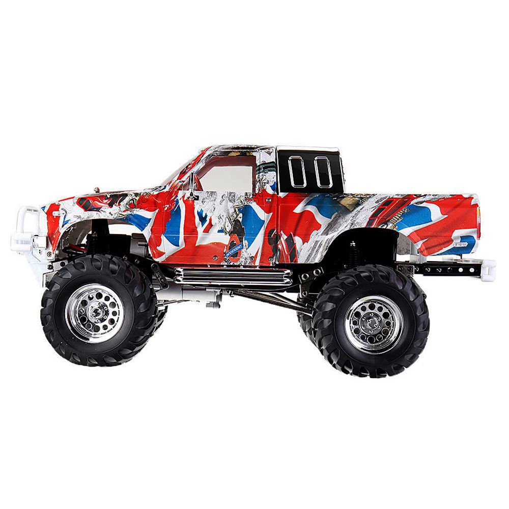 HG P407 1:10 2.4G 4WD Brushed Metal Off-road Climbing Truck RC Car RTR