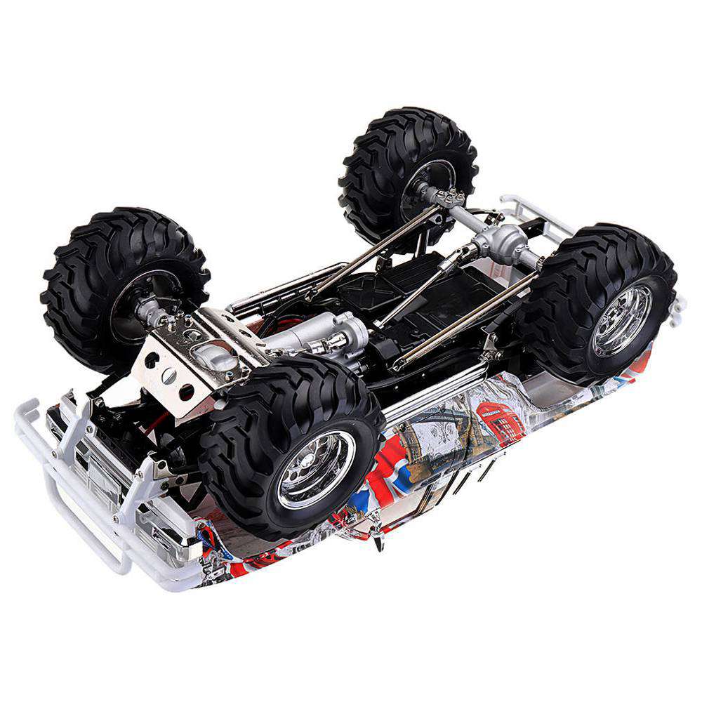 HG P407 1:10 2.4G 4WD Brushed Metal Off-road Climbing Truck RC Car RTR