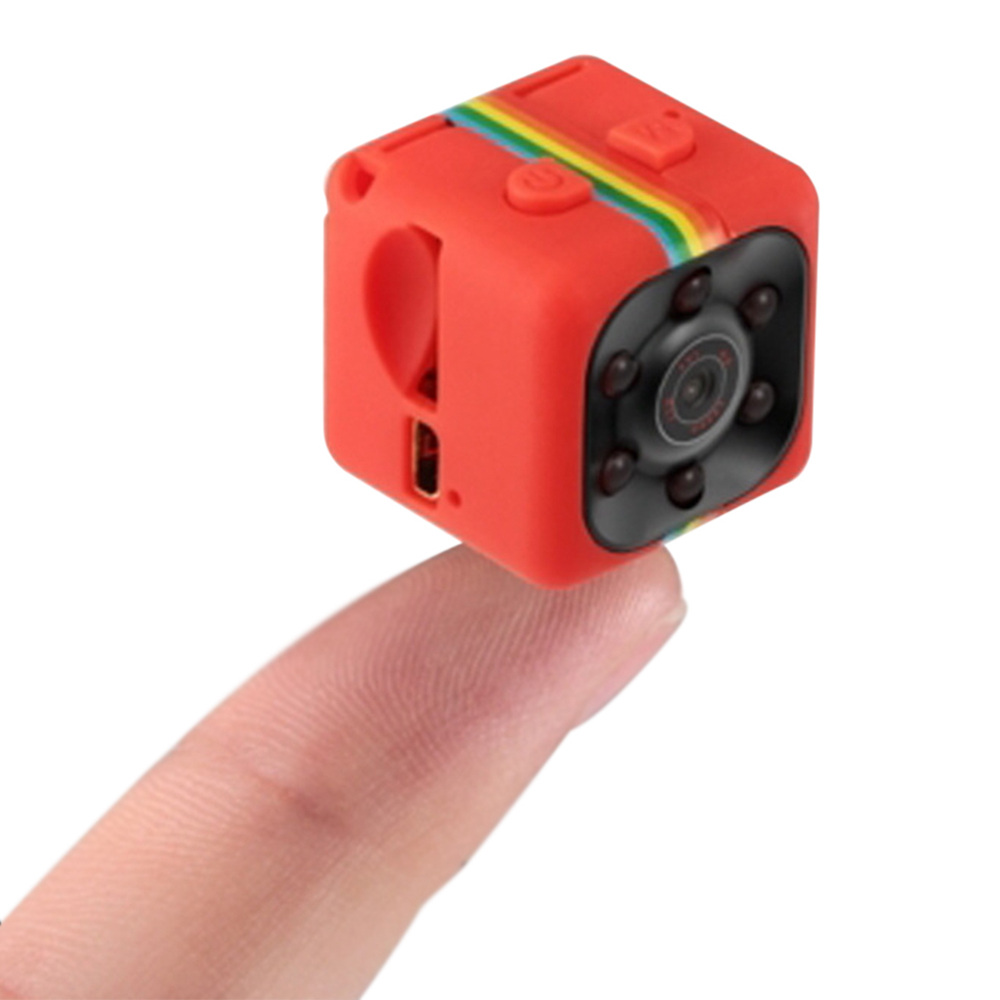 Quelima SQ11 Mini DV Camera HD 1080P Red