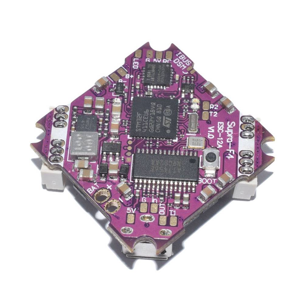 Aurora RC Supra-F4-12A v1.0 AIO Flight Control For FPV Racing Drone