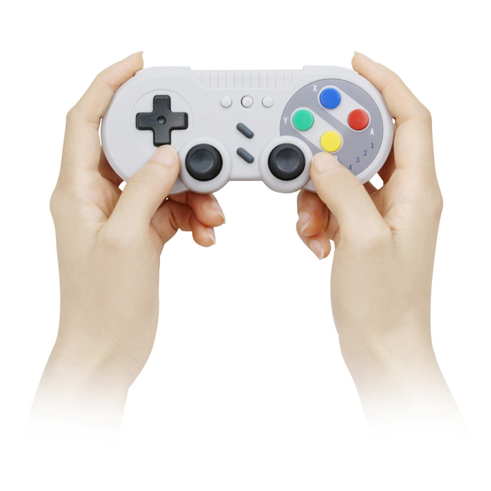 JRH-8580 8 Bitdo Wireless Game Controlle Gray