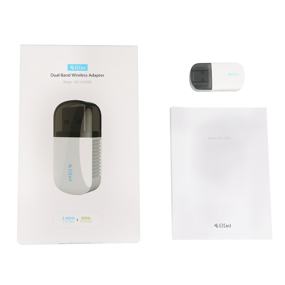 EZCAST EZC-5200BS USB Dual Band Wireless Adapter