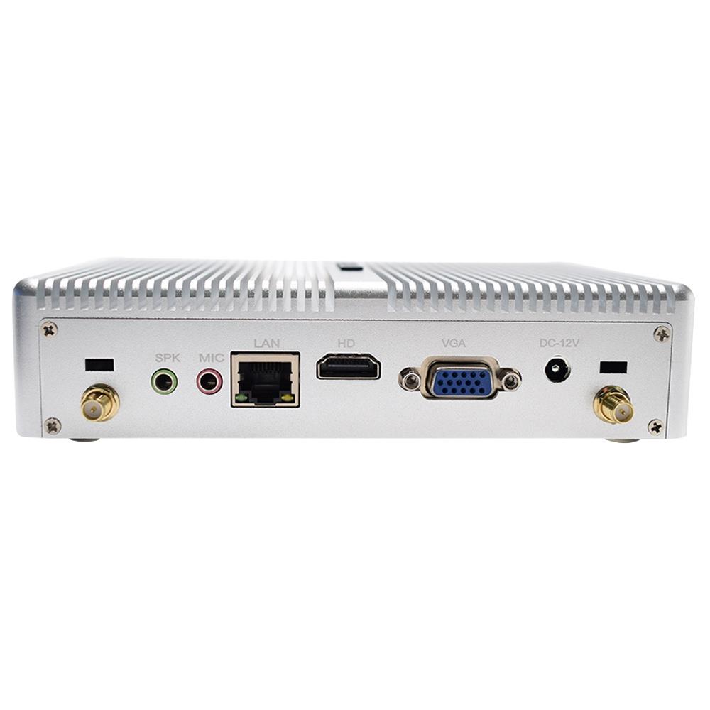 HYSTOU H2-i3-5005U Fanless Mini PC 8G/128G 2.4G+5G WIFI