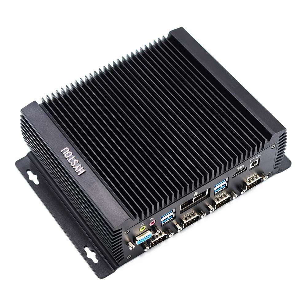 HYSTOU P12 i7-4500U 8G/128G Mini PC 2.4G+5G WIFI 6*COM 2*LAN