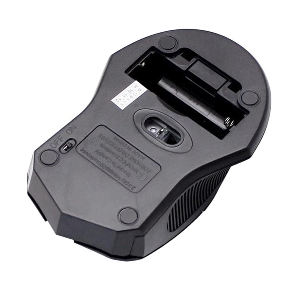 Wireless USB Optical Mouse Black